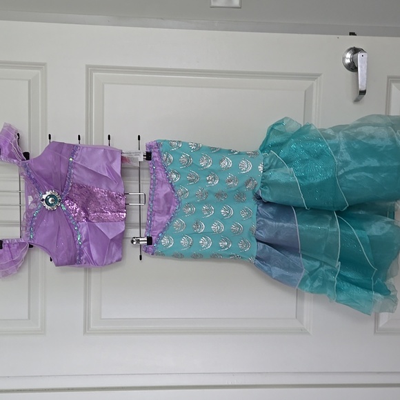 Disney | Costumes | Halloween Costume Disney Purple And Teal Mermaid ...